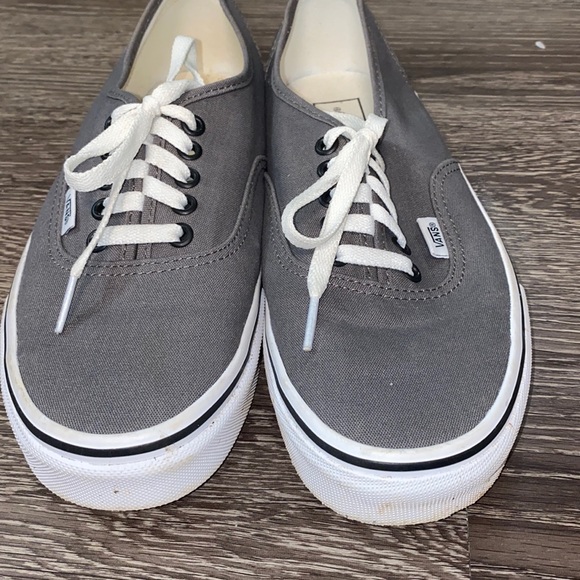 Vans | Shoes | Vans Grey Low Profile | Poshmark